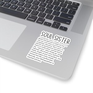 Soul Sister Sticker, Best Friend Sticker, Sister Gift Sticker ...
