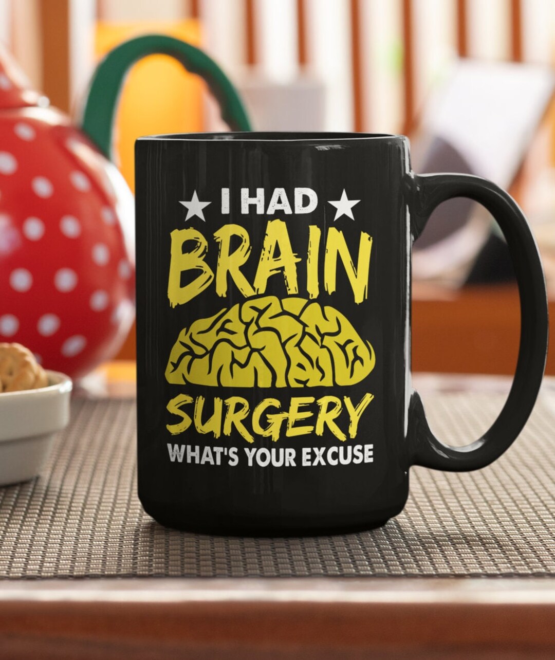 Brain Surgery Mug Brain Surgery Brain Aneurism Mugs Brain Aneurysm ...