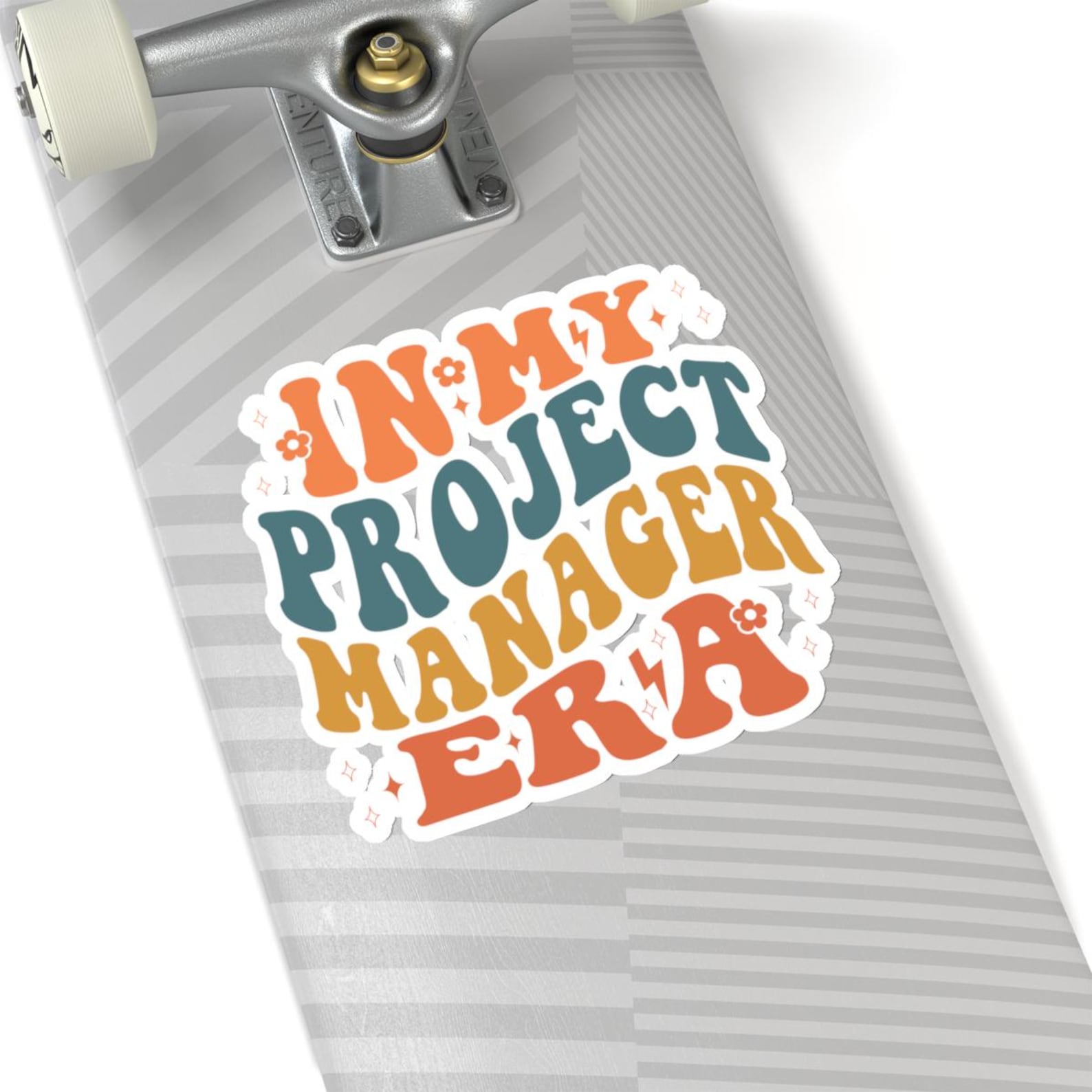 Project Manager Sticker, PM Era Decal, Motivational Sticker, Team ...