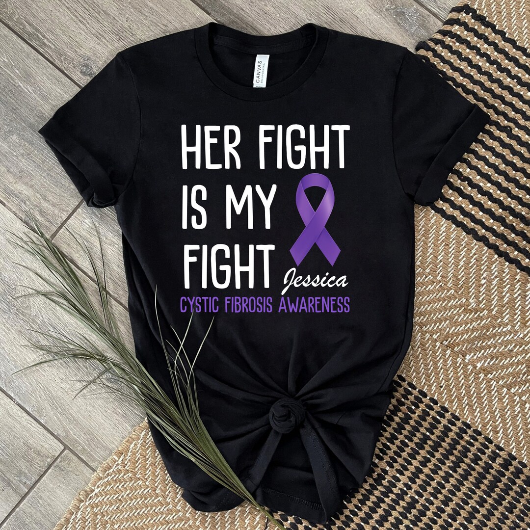 Cystic Fibrosis Awareness Shirt | Lung Cancer | Support Sweatshirt | Cf ...