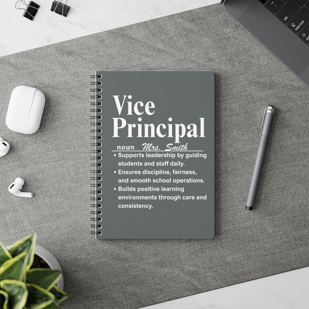 Vice Principal Definition Notebook - Etsy