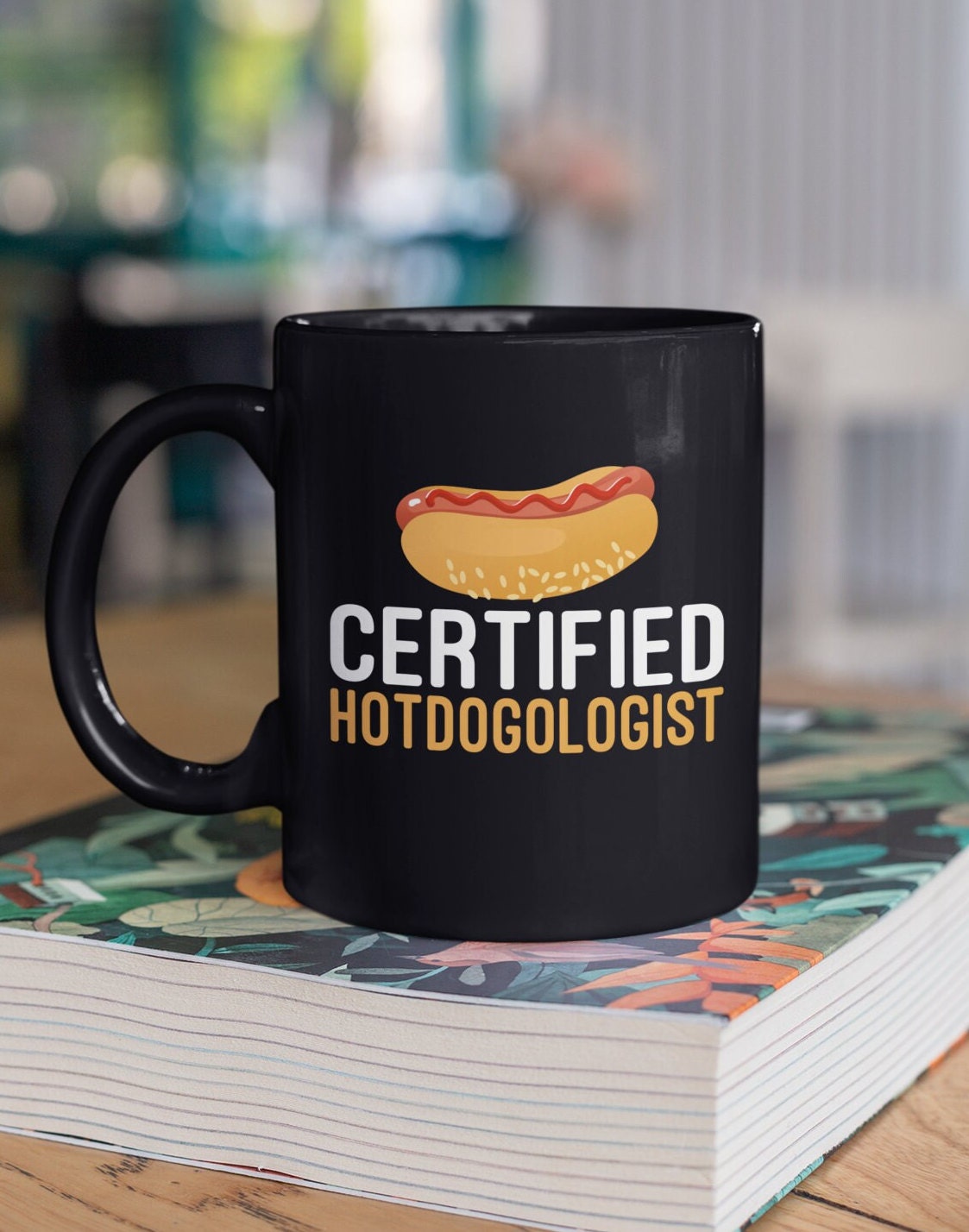 Hot Dog Mug Dancing Hot Dog Hot Dog O'clock Gift for Him Birthday Gift ...