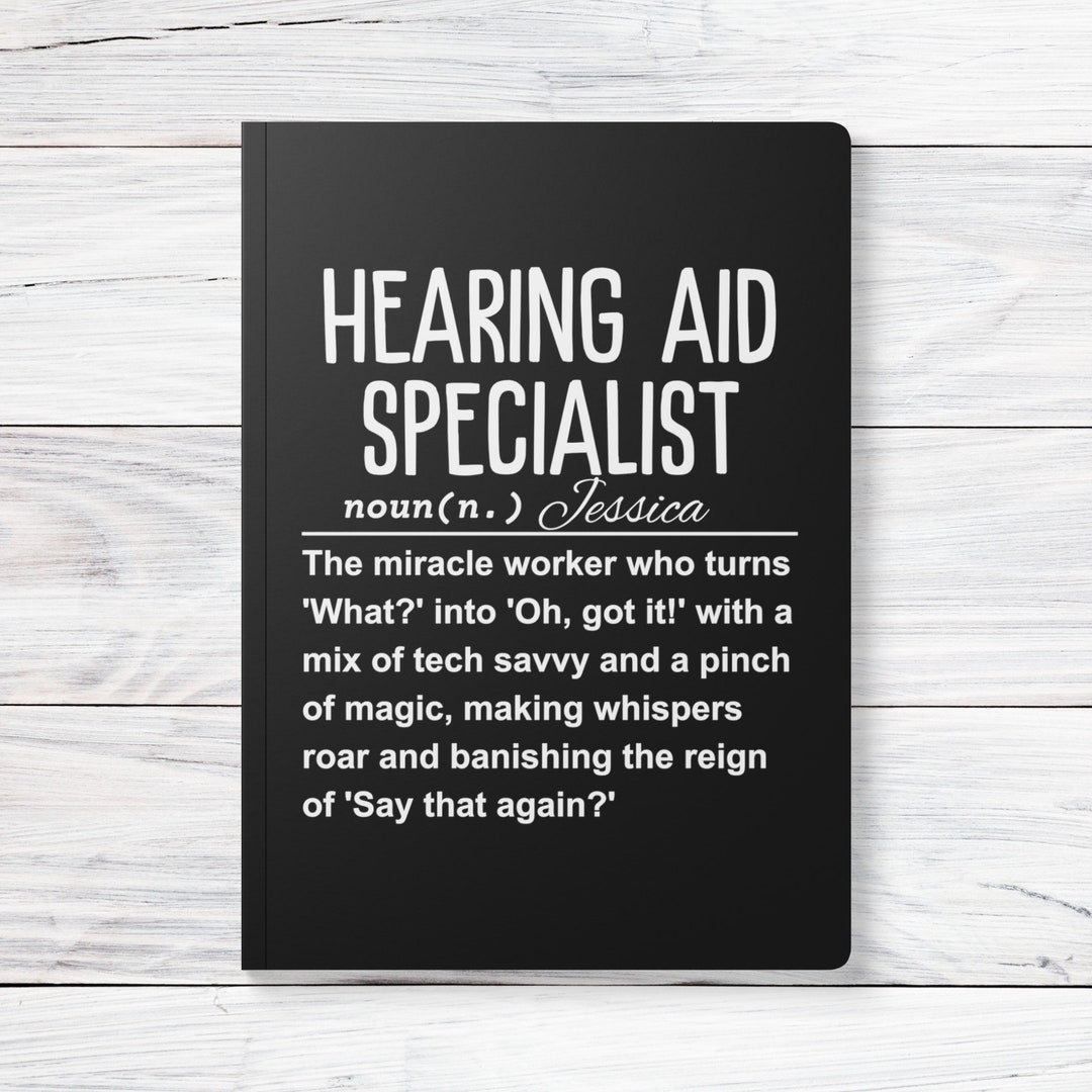 Audiology Notebook | Hearing Aid Specialist Gift | Pediatric ...