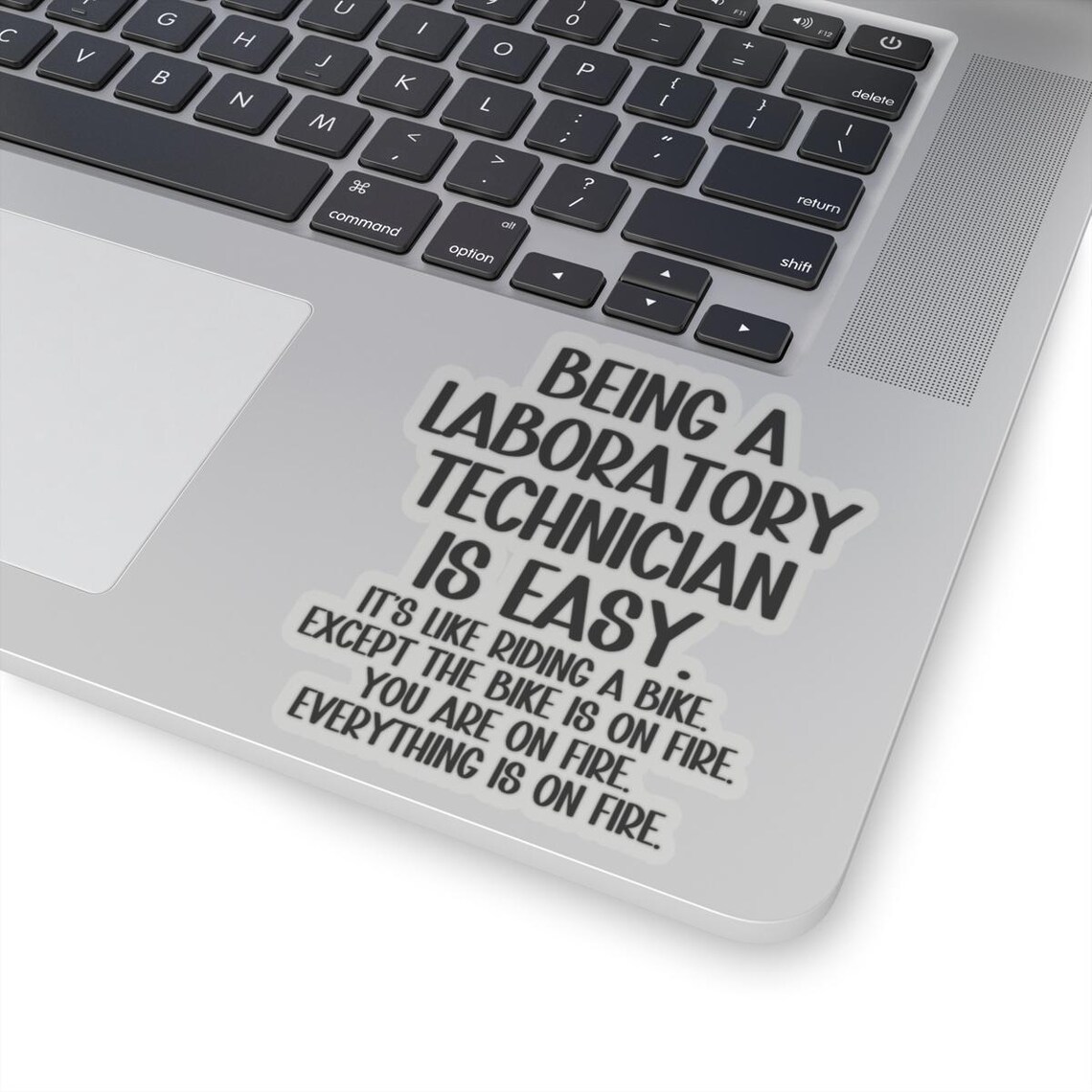 Lab Technician Sticker, Science Sticker, Lab Tech Decal, Medical ...
