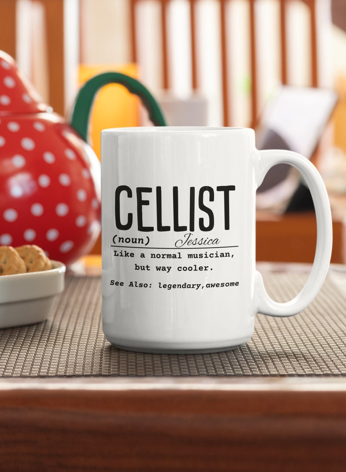 Cellist Mug Cello Cup Cello Lover Gift Gift for Cellist Cello Coffee ...