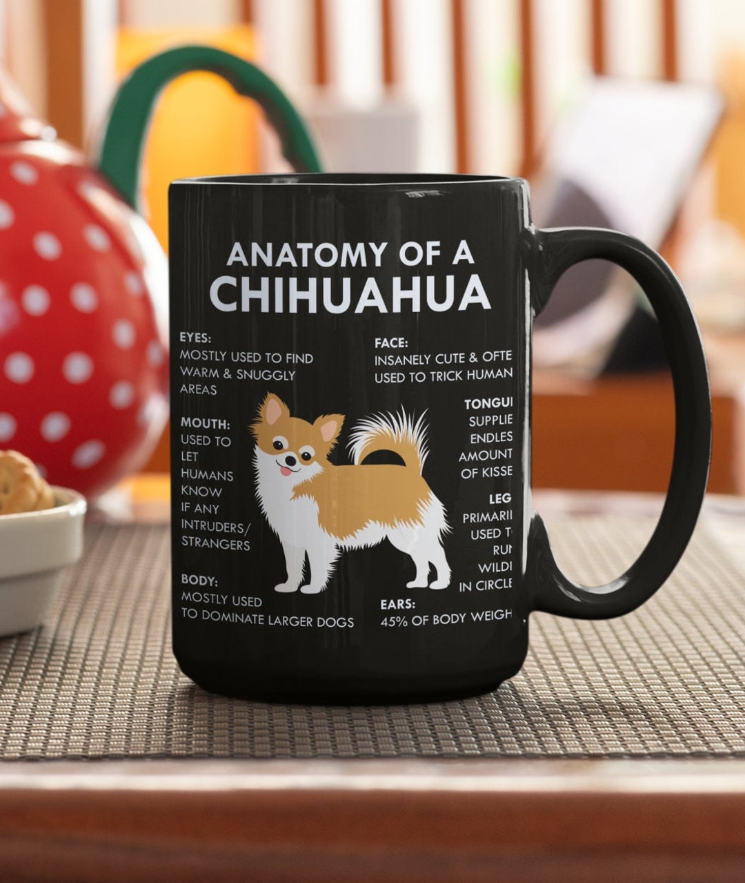 Chihuahua Gifts Mean Chihuahua Mug Chihuahua Owner Gift for Pet Owner ...