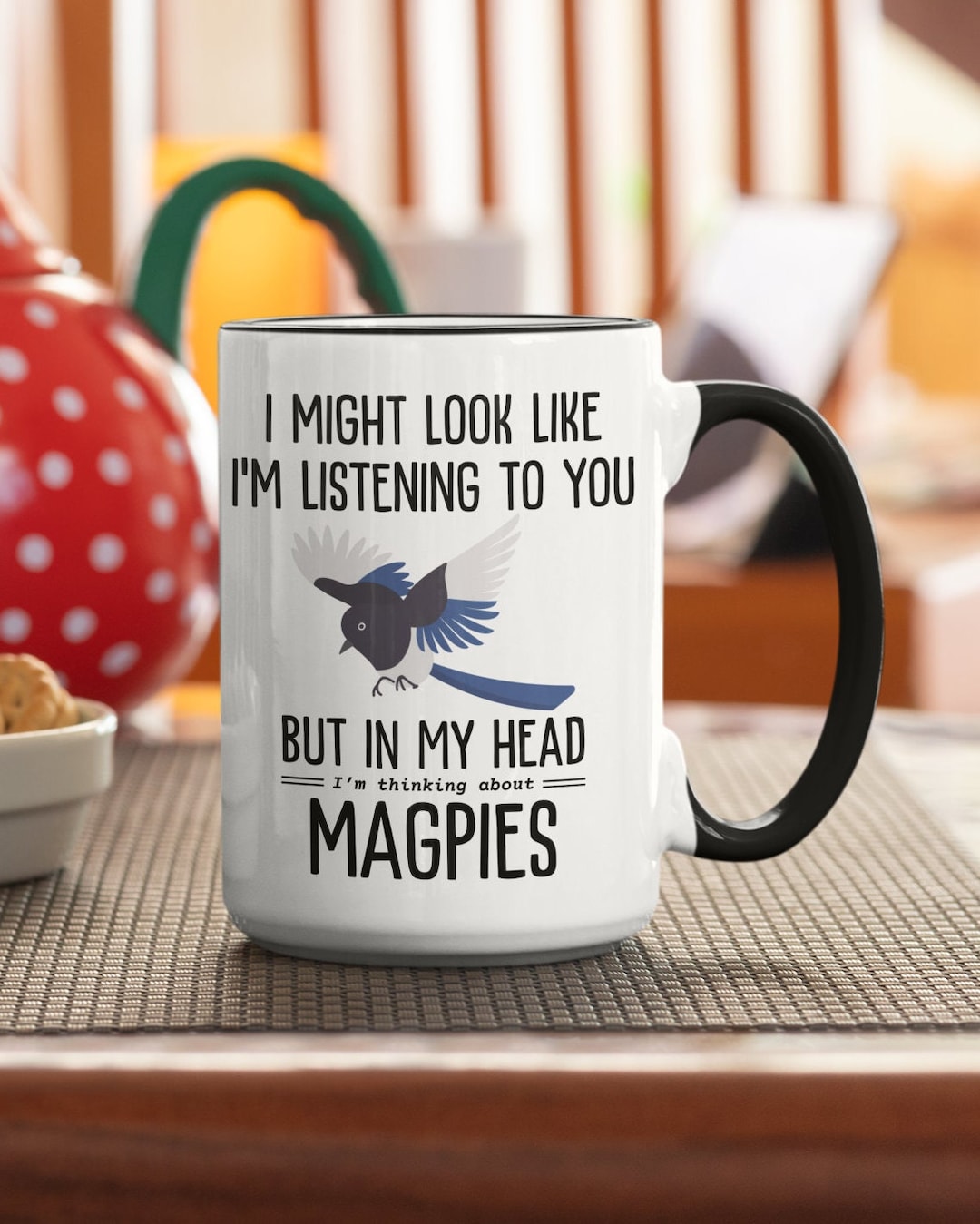 Two for Joy Magpie Mug | Gift Ideas | Bird Mug | Magpie Gift | Magpie ...