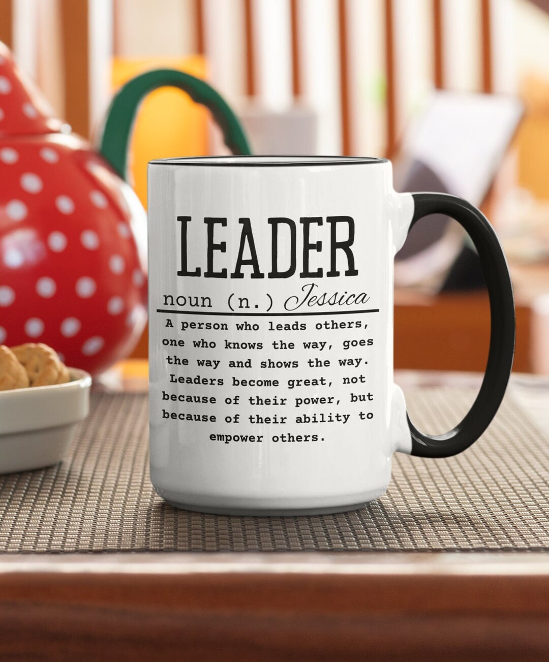 Leader Mug Gift for Her Gift for Team Leader Personalized Boss Gift A ...