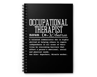 Occupational Therapy Journal, School Therapy Journal, OT Gift for Her ...