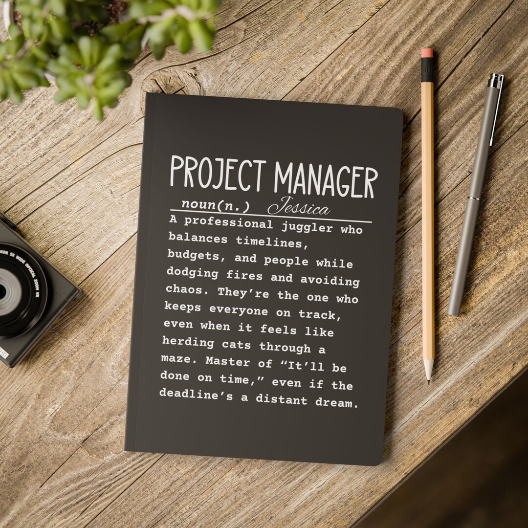 Project Manager Gift Task Manager Meeting Notes Project Manager Gift ...