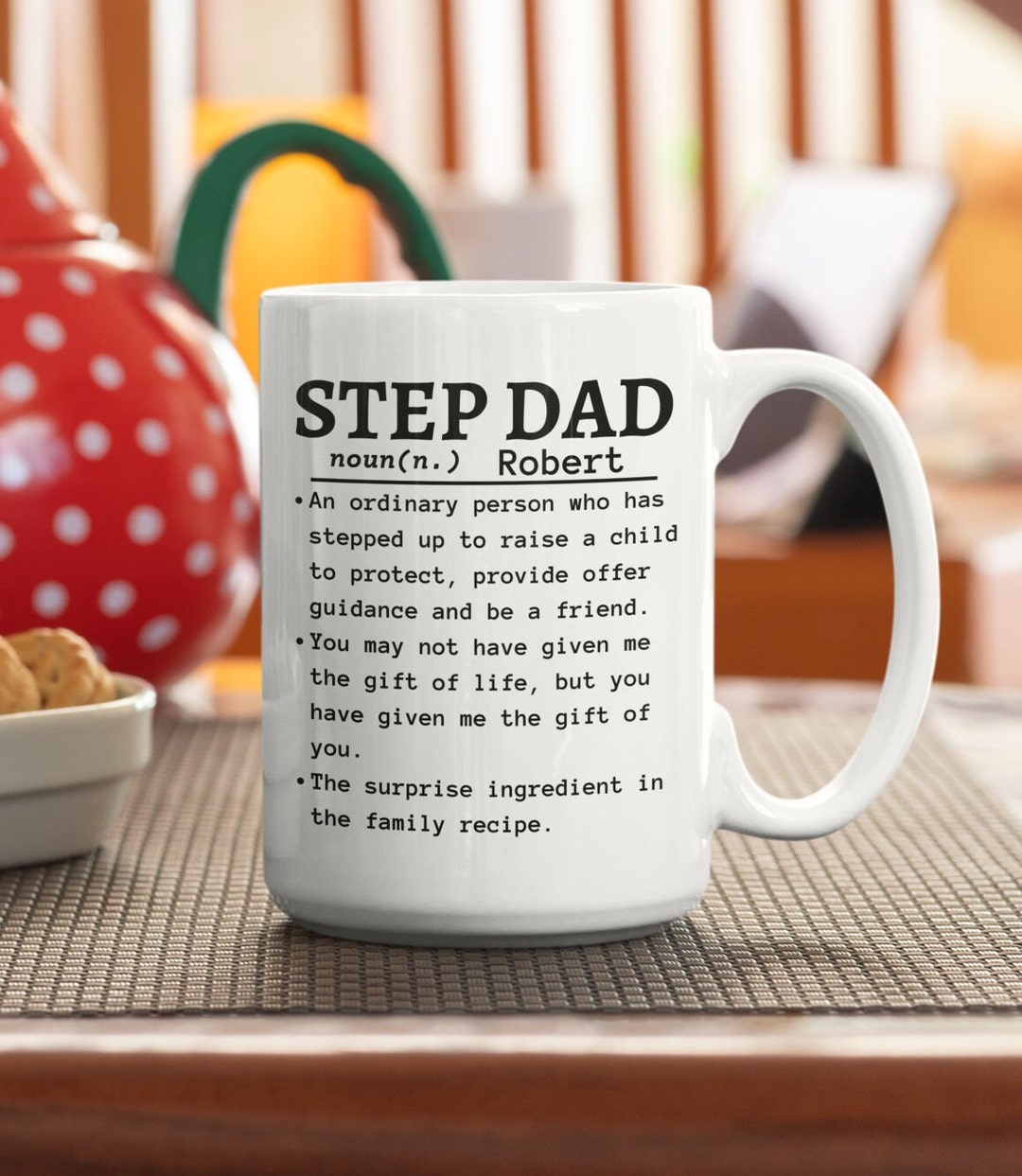 Mug for Step Dad | Step Dad Fathers Day Gift | Gift for Step Father ...
