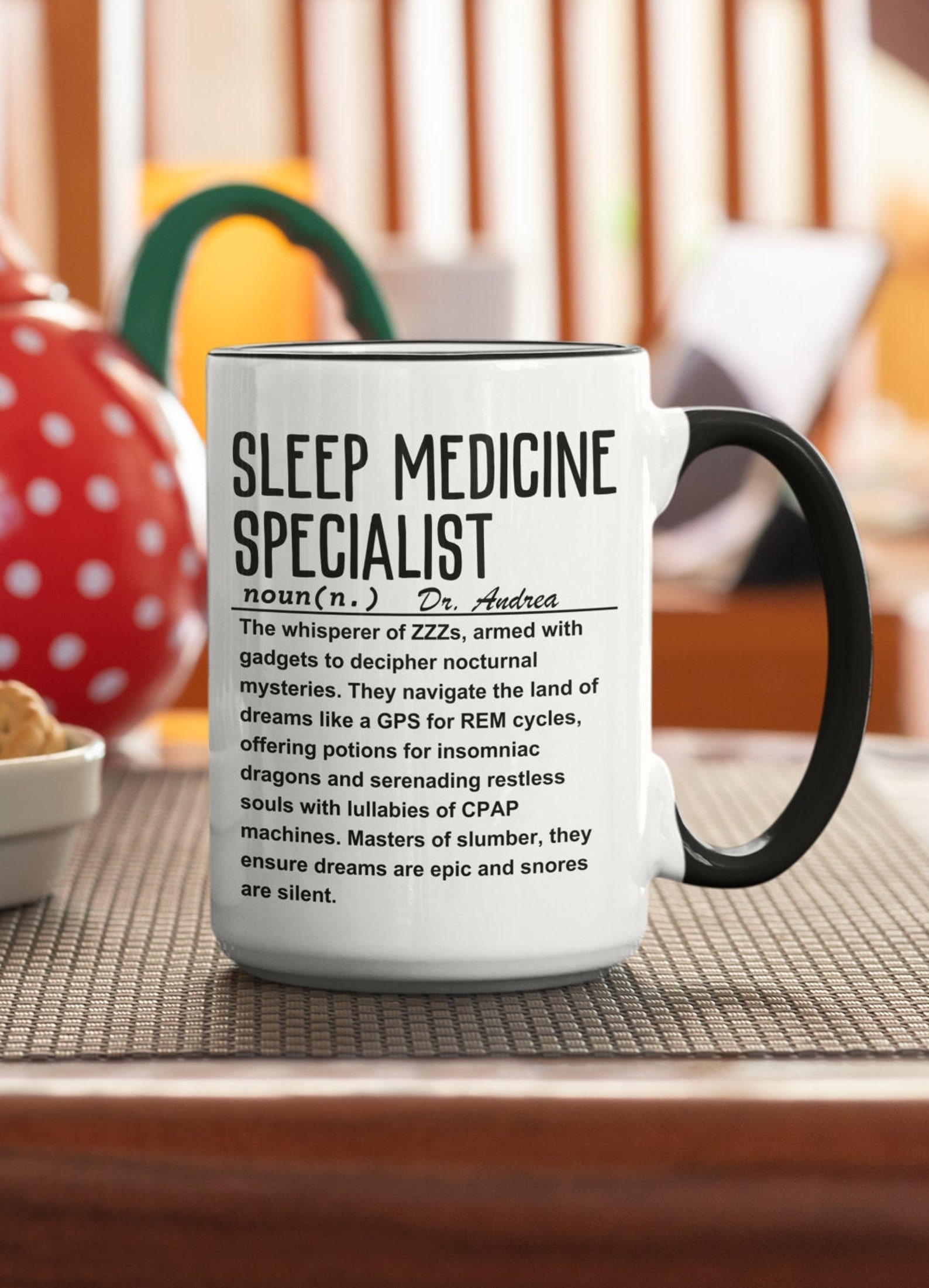 Sleep Tech Mug, Sleep Technologist, Sleep Medicine Gift, Gift for Sleep ...