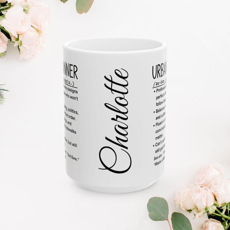 Urban Planner Mug, City Planner Gift, Funny Planner Gift, Planner Mug ...