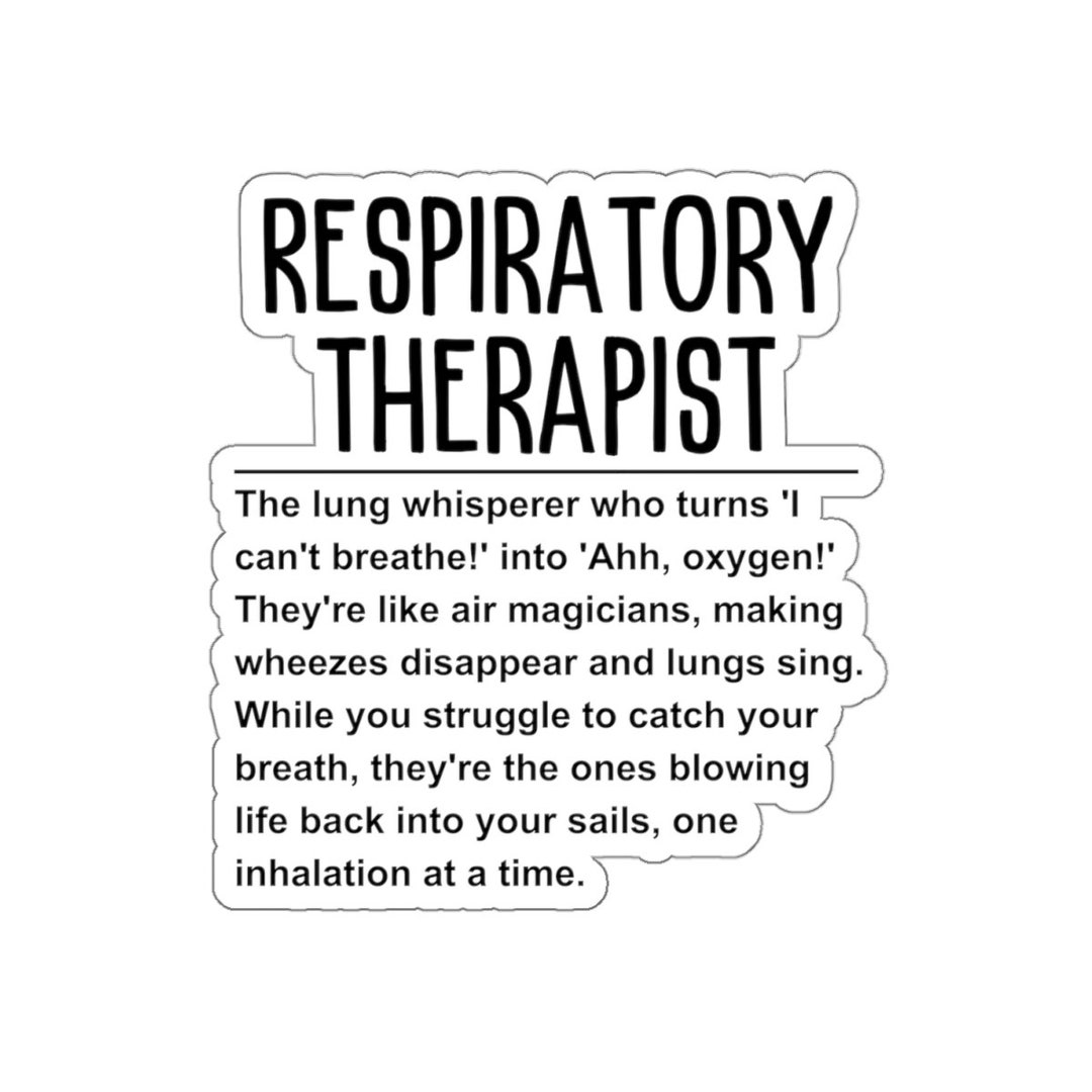 Lung Sticker | Respiratory Therapist | Water Bottle Sticker | Rt ...