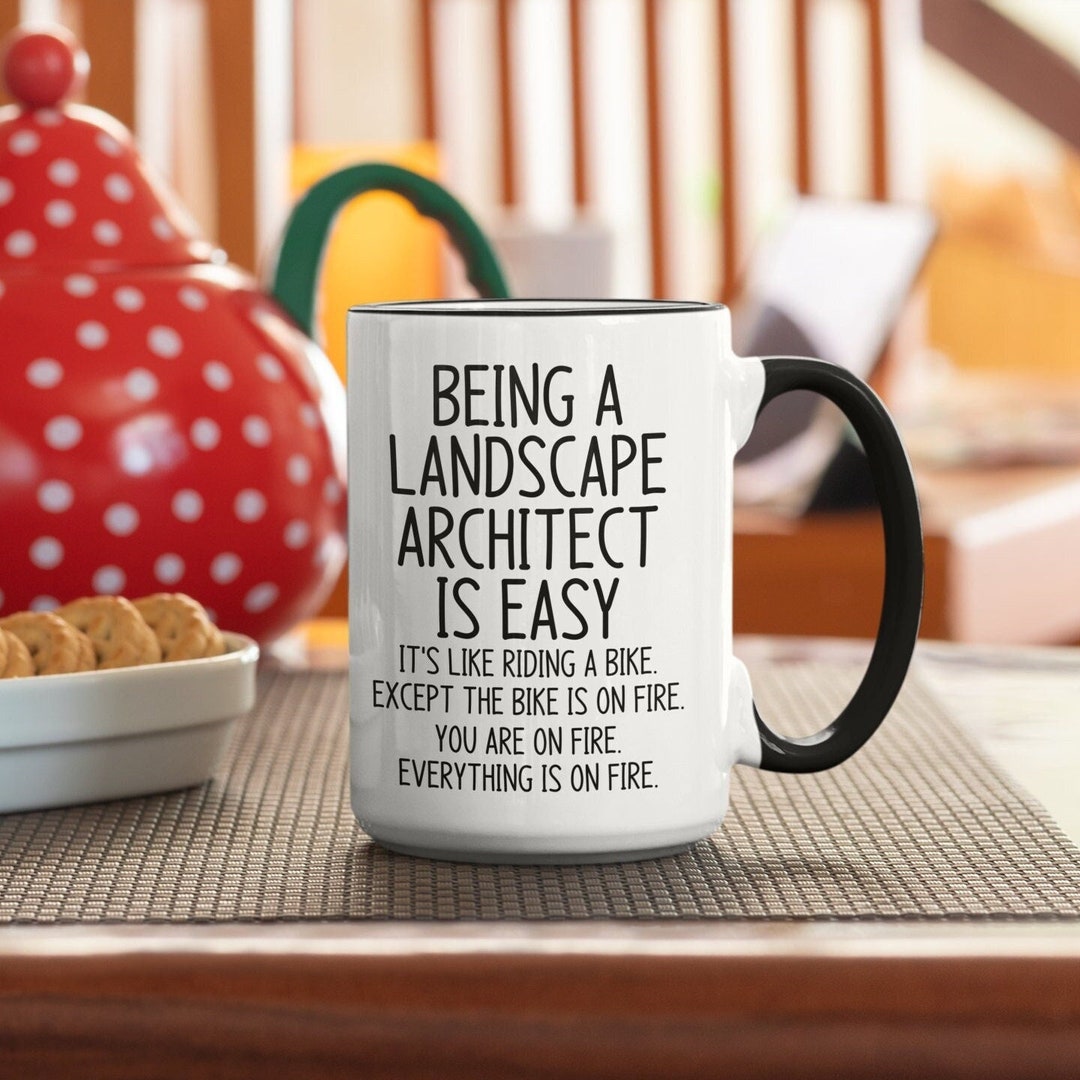 Landscape Architect, Garden Design Mug, Landscape Design, Architect ...