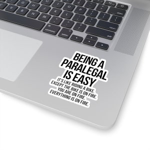 Being a Paralegal is Easy, Paralegal Sticker, Legal Profession, Law ...