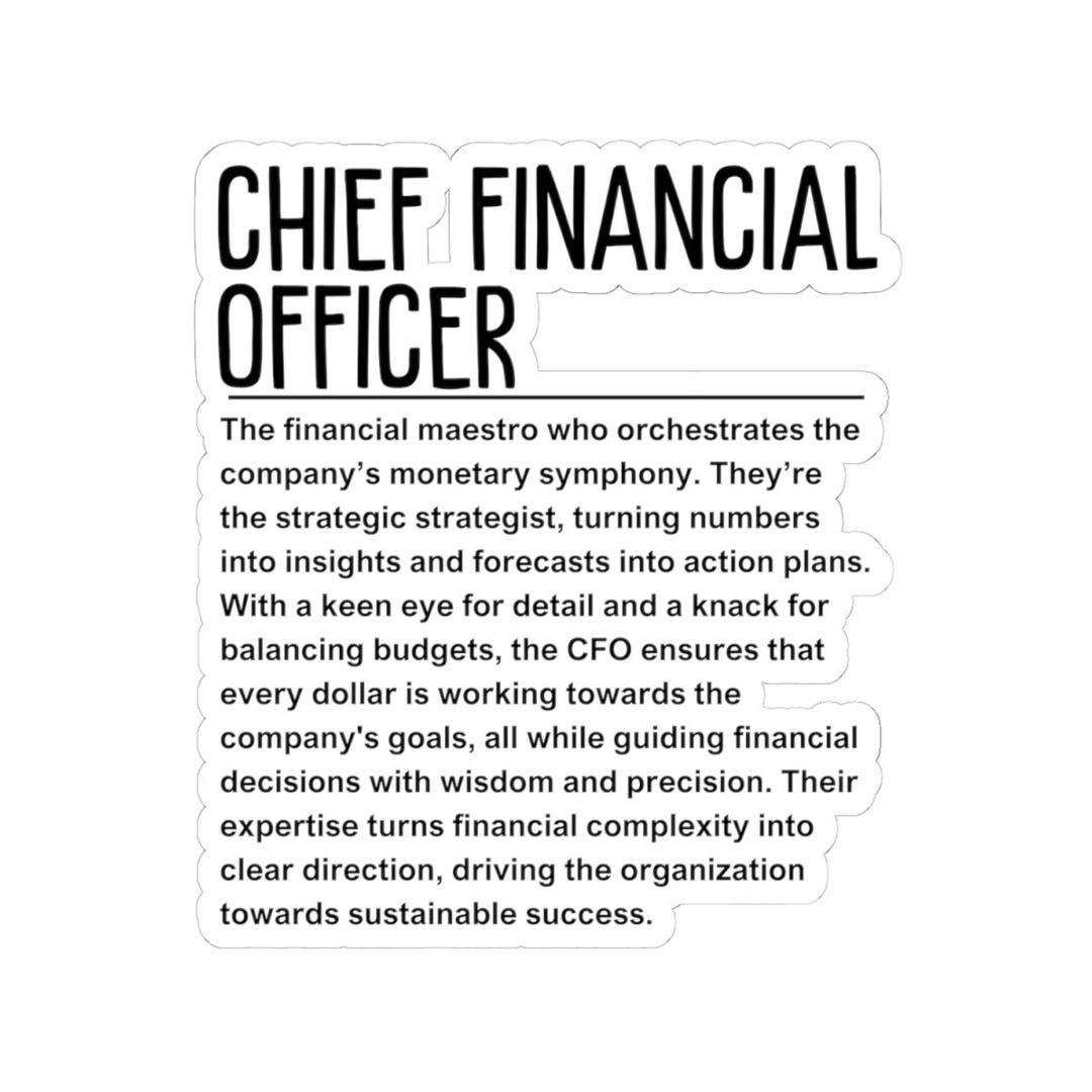 CFO Sticker, Finance Boss, Office Humor - Etsy