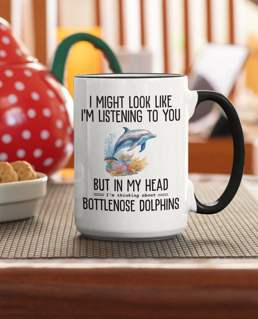 Bottlenose Dolphin Mug | Bottlenose Dolphin Gifts | Dolphin Lover | I ...