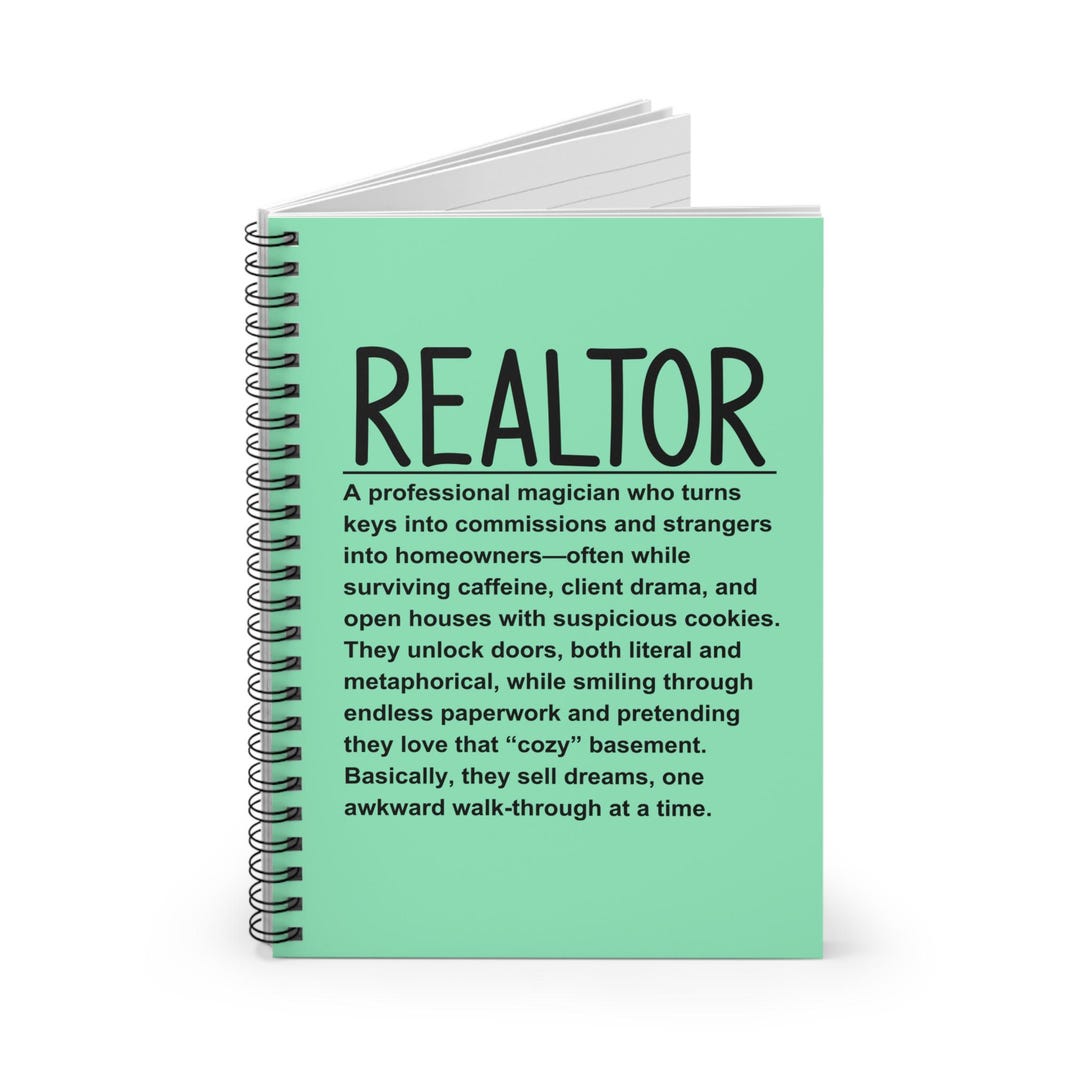 Realtor Notebook, Real Estate Log, Agent Planner, Housing Journal ...