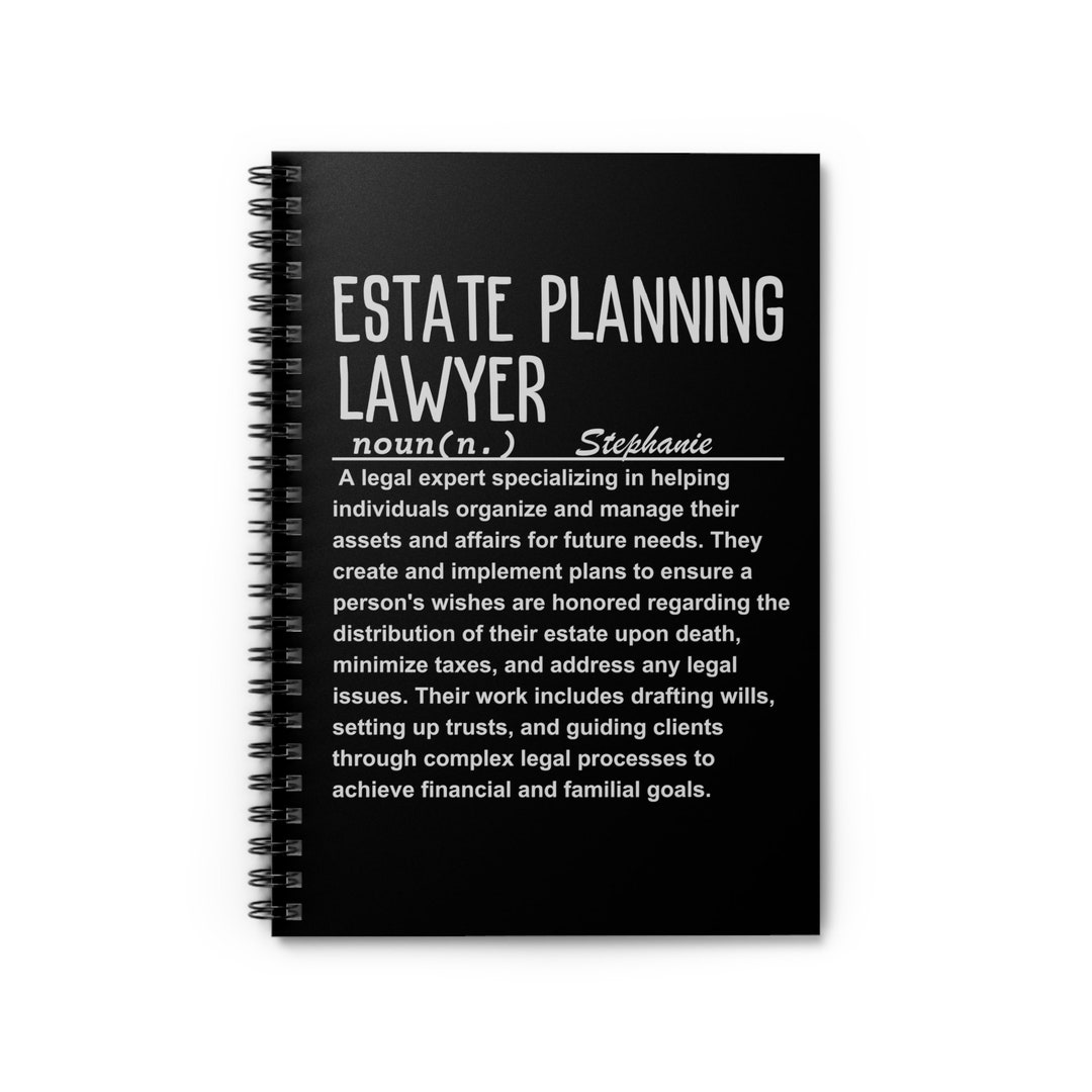 Lawyer Estate Plan, Graduation Grad Gift, Gift for Attorney, Estate ...