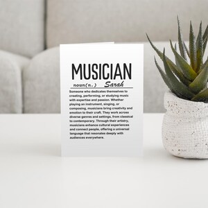 Musician Ecard, Digital Download, Music Lover Card, Digital Music Card ...