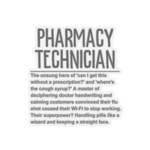 Pharmacy Technician Sticker | Pharmacy Technician Gift | Pharmacy ...