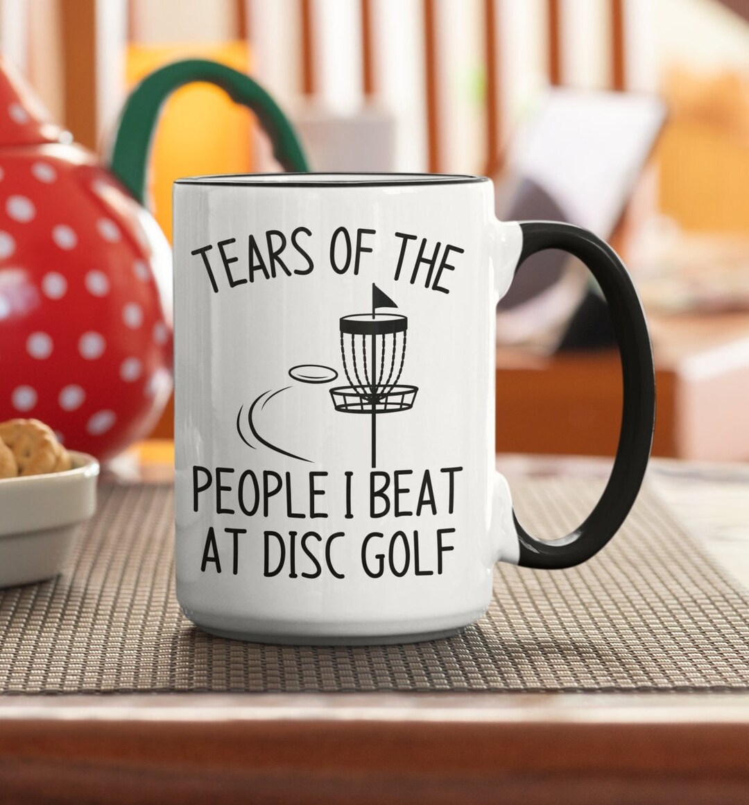 Funny Disc Golf Coffee Mug | Frisbee Golf Gift - Etsy