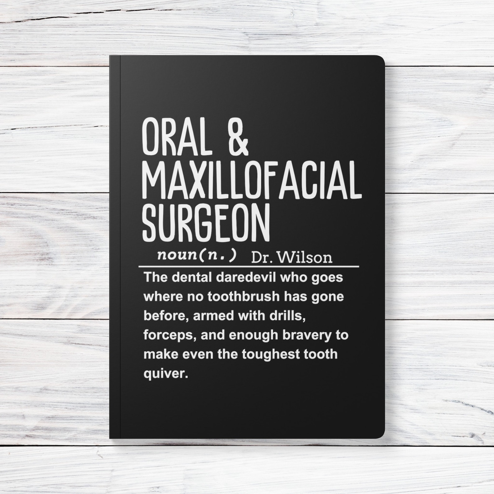 Custom Made Dentist Gift | Personalized Dentist Present | Maxillofacial ...