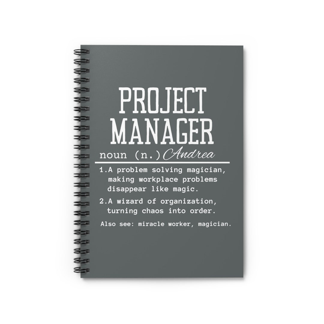 Project Manager | Employee Gift | Project Organizer | Project Manager ...