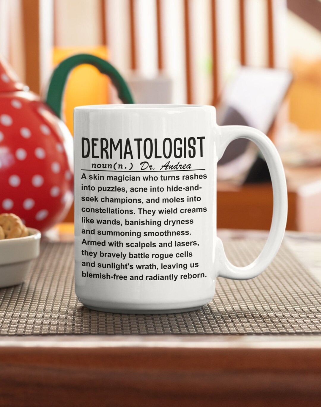 Dermatologist Gift, Dermatology Gift, Dermatologist Mug, Graduation ...