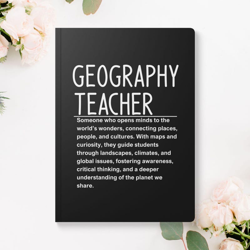 Geography Notebook Cover - Etsy