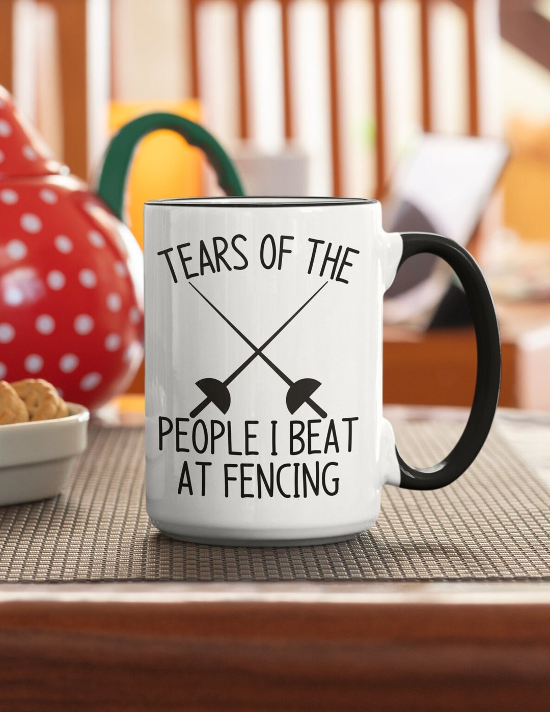 Fencing Gift Idea | Fencer Gift Idea | Funny Fencing Mug | Funny ...