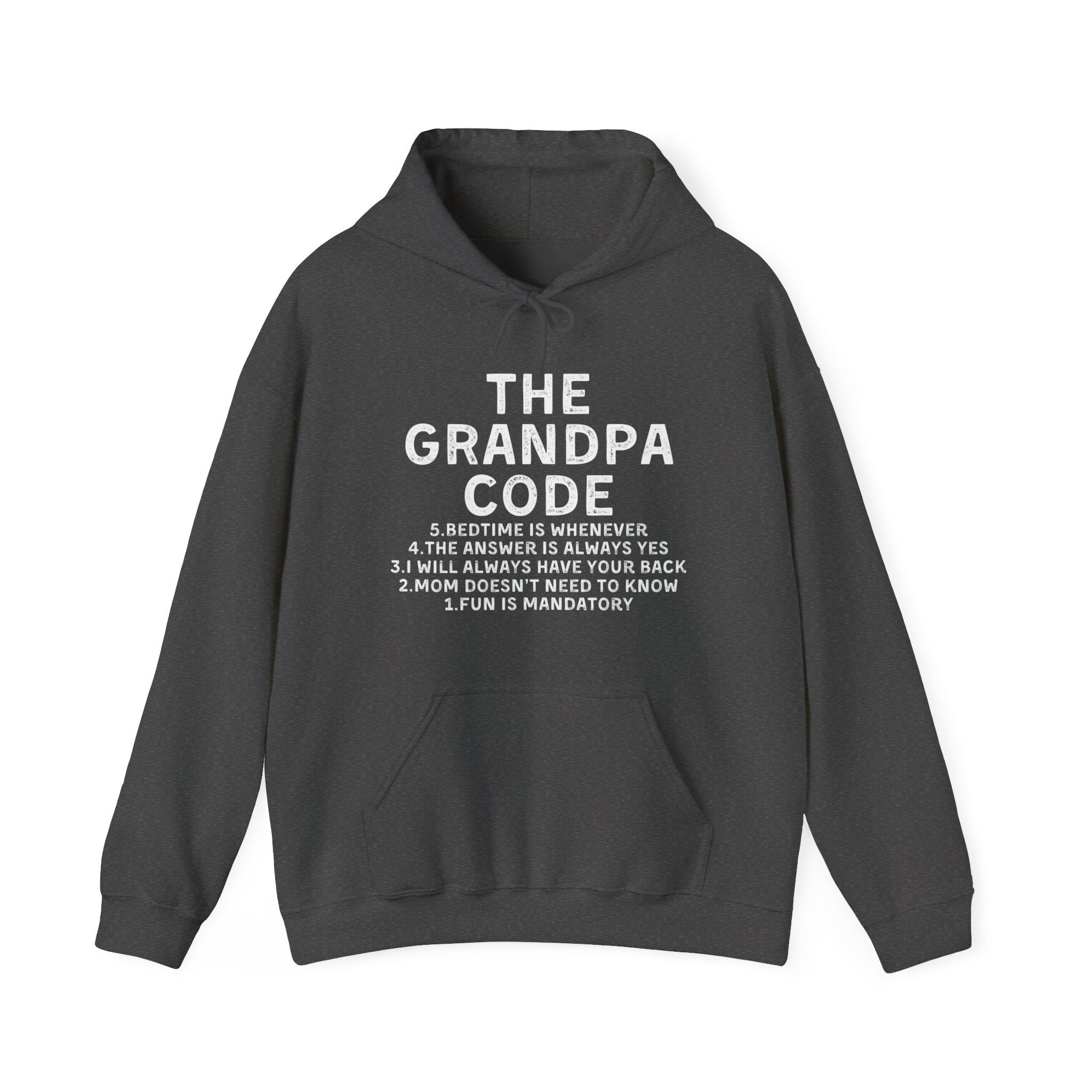 Best Grandpa Hoodie, the Grandpa Code, Grandpa Gift Idea, Cool Grandpa ...