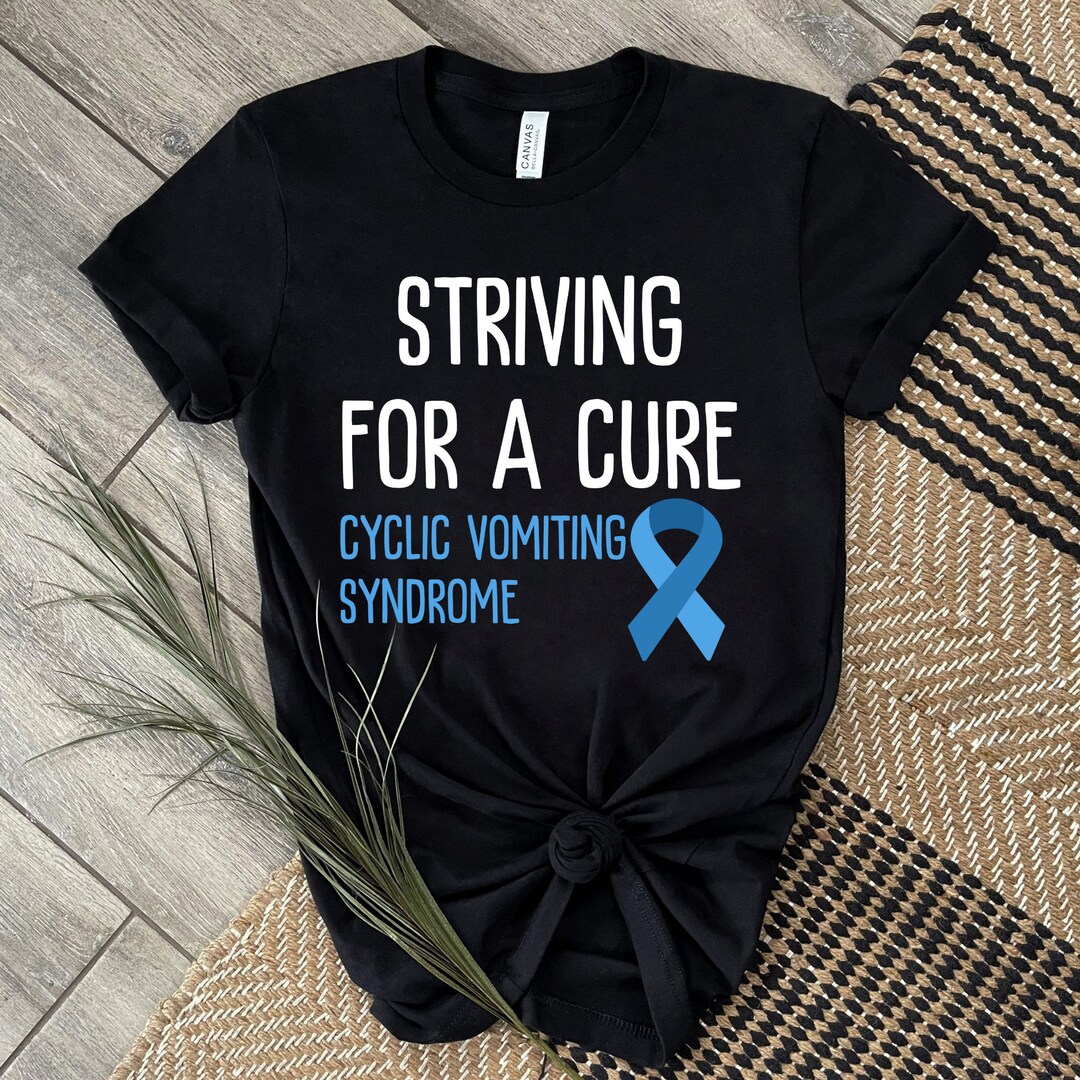 Cyclic Vomiting Syndrome Shirt | Cyclic Vomiting Syndrome Warrior | Cvs ...