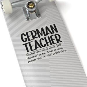 German Teacher Sticker, Teacher Gift Idea, Danke Teacher Gift, Gift for ...