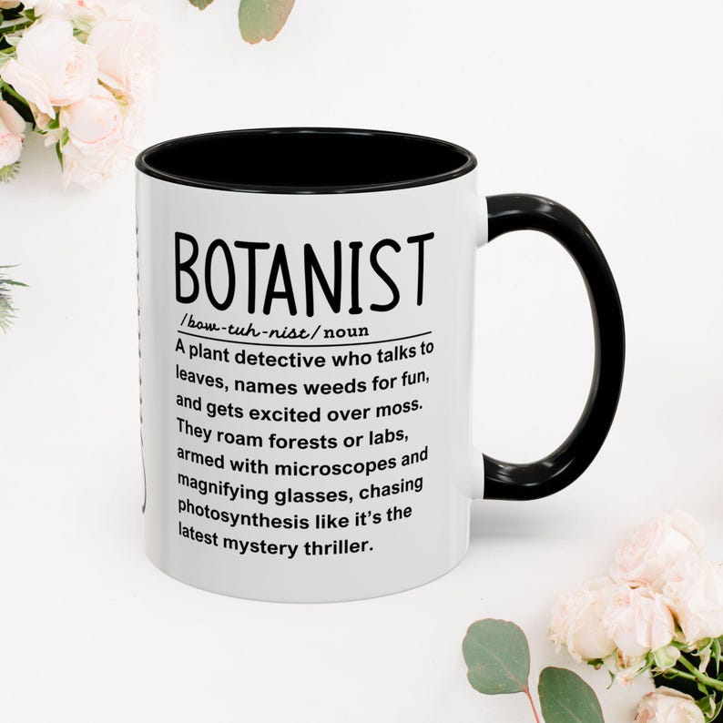 Botanist Definition Coffee Mug, Plant Lover Gift - Etsy