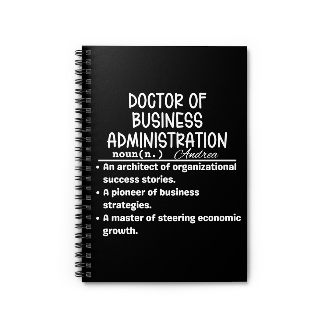 Personalized Doctor of Business Administration Graduate , Custom Dba Grad Definition Gift, Dba ...