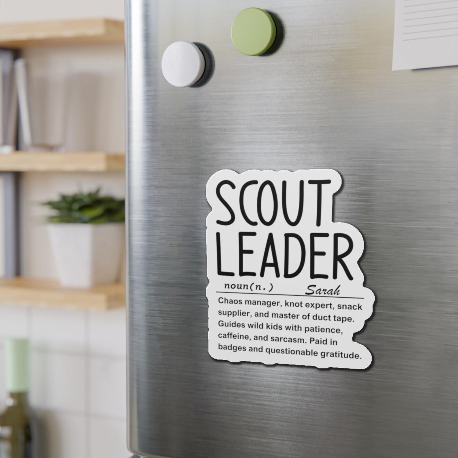 Scout Leader Magnet, Scoutmaster Gift, Leader Gift, Troop Leader Gift ...