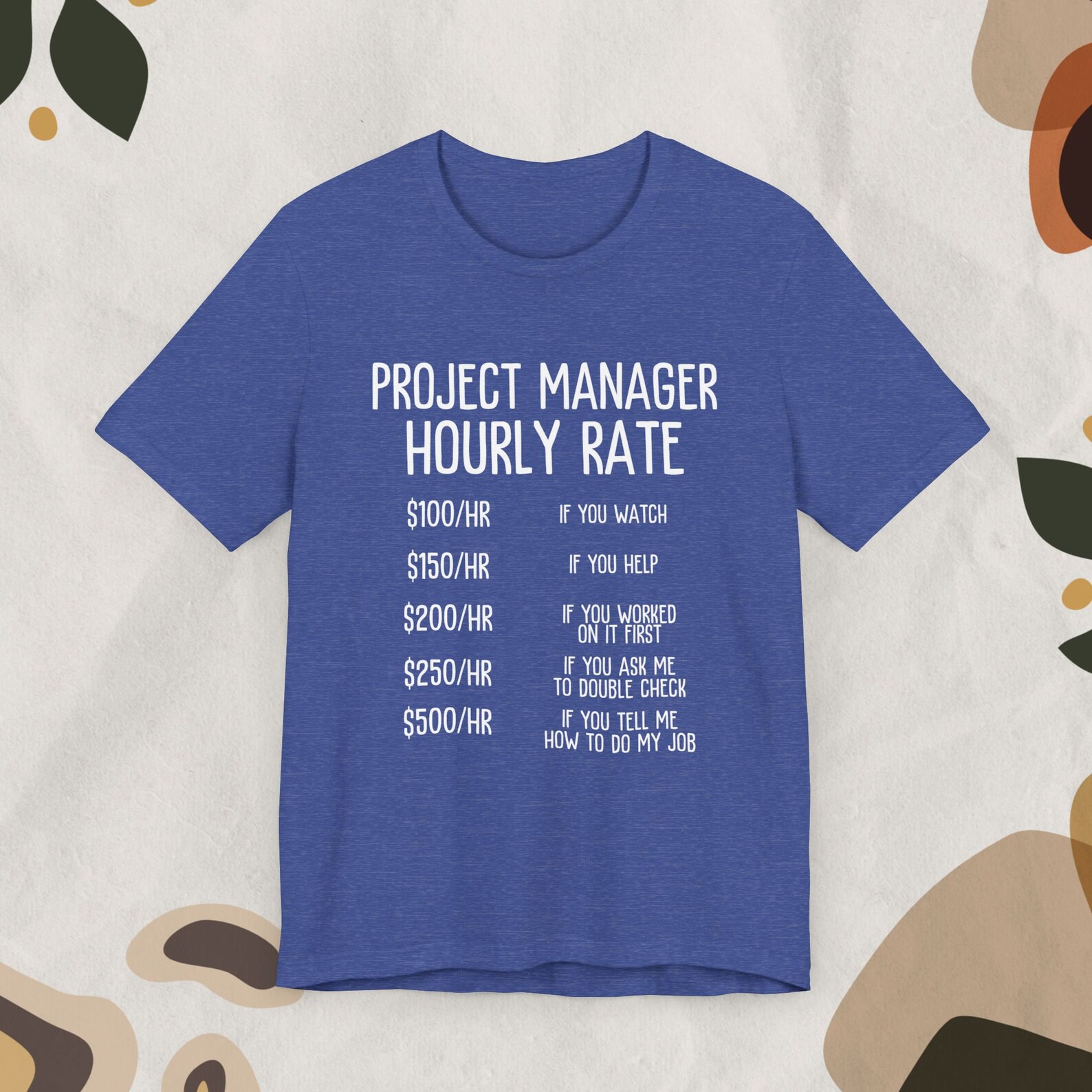 Funny Project Manager Shirt, Project Management Humor, Management Tee ...