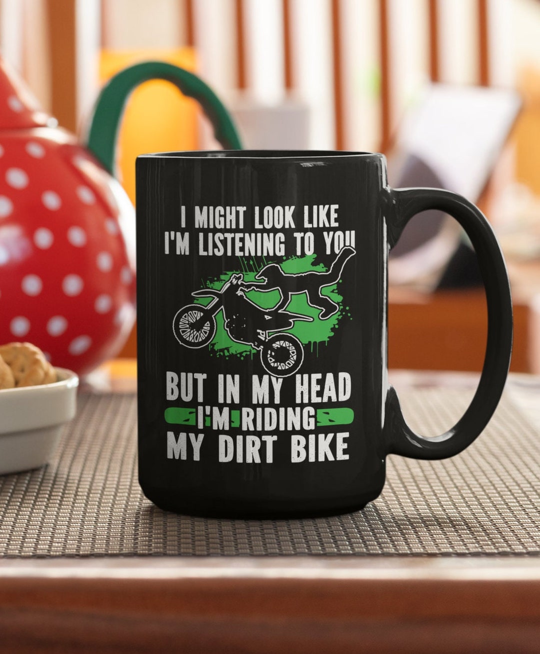 Motocross Mug Dirt Bike Gift Idea Motorcycle Mug Personalized Mug Dirt ...