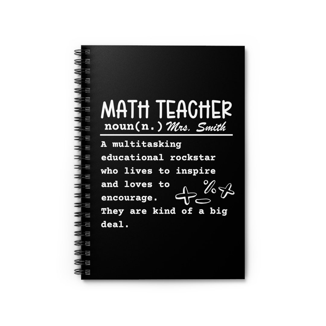 Back to School | Math Teacher Gift | Gift for Graduate Student | Math ...