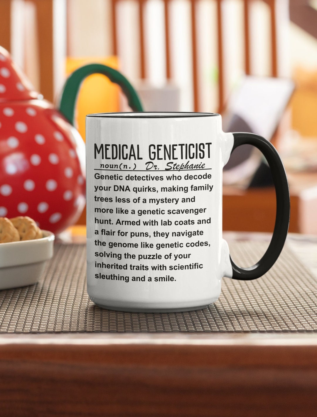 Medical Geneticist, Genetic Counselor, Science Teacher Gift, Gift for ...