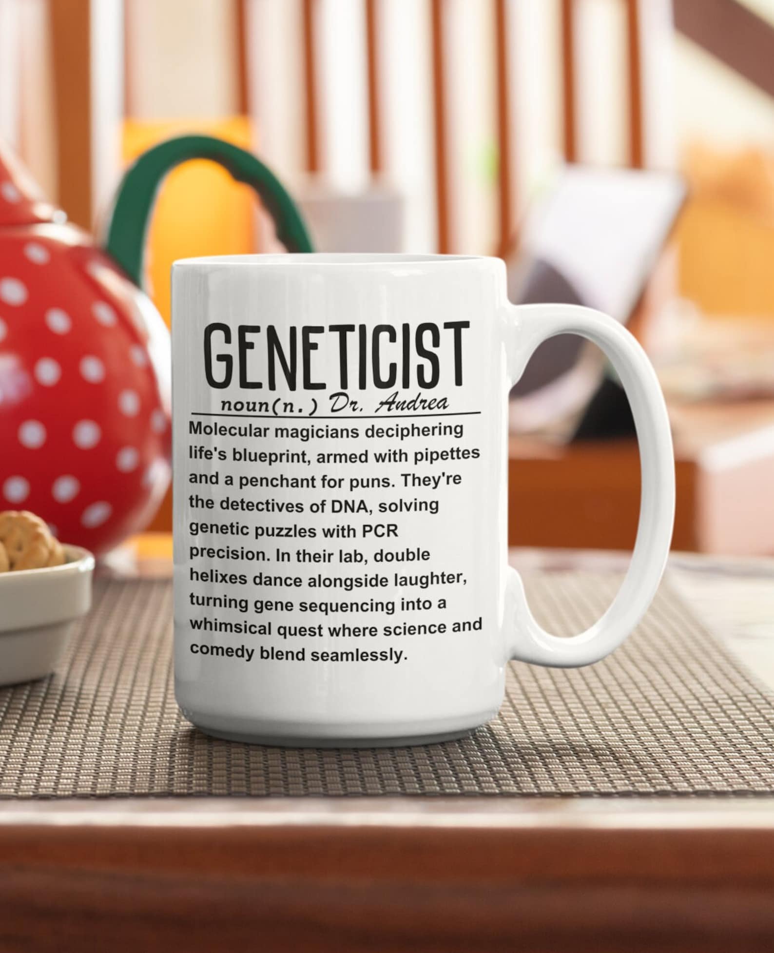 Gift for Geneticist, Science Teacher Gift, Genetic Counselor, Biology ...