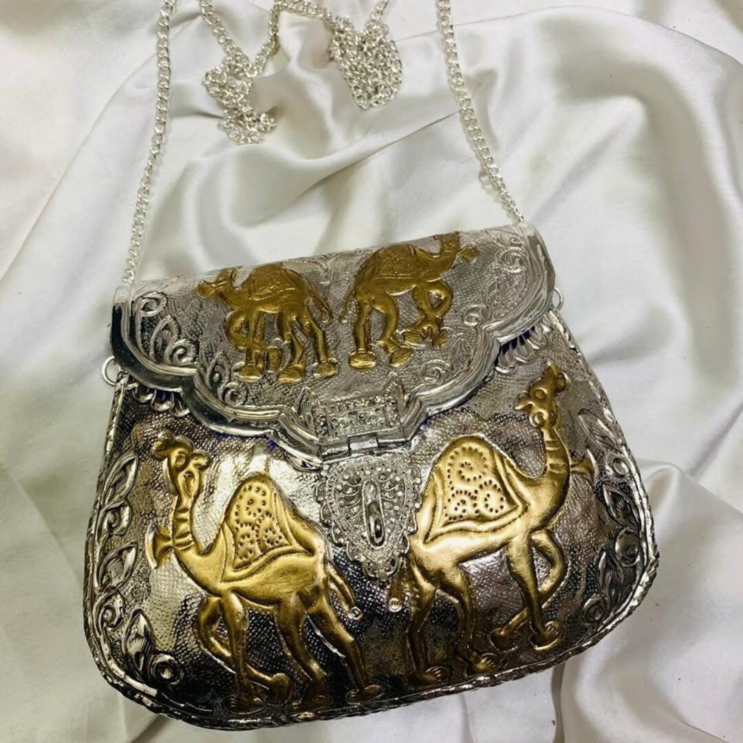 Buy Designer Metal Hand Curving Bags... Online in India - Etsy