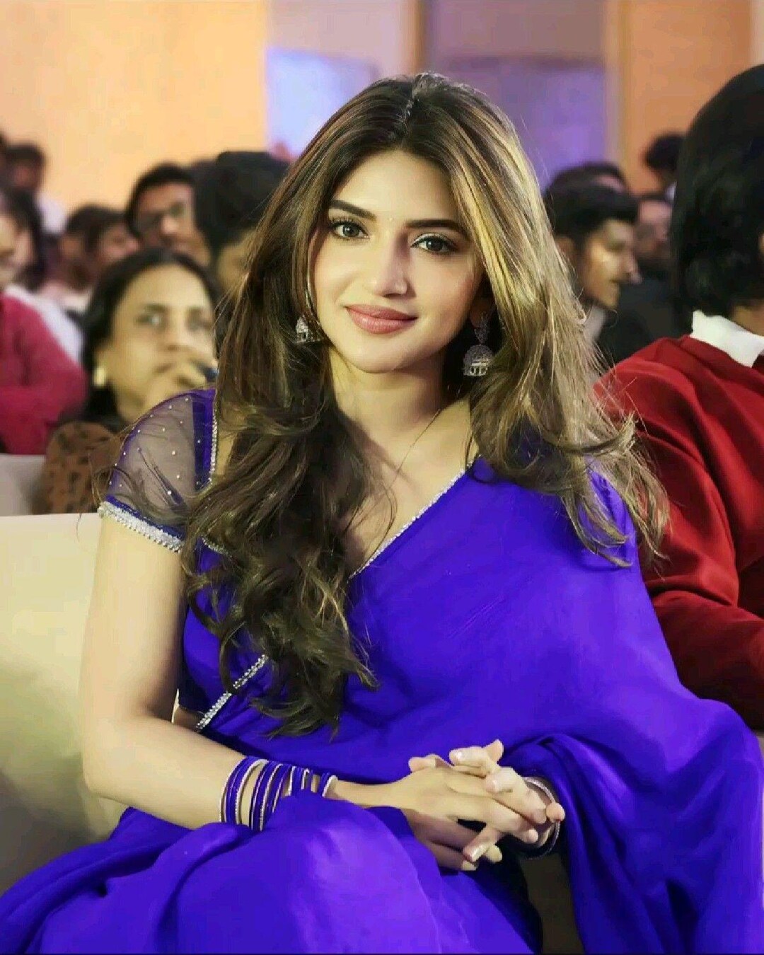 New Bollywood Inspire SREELEELA Saree Faux Georgette Blooming With Same ...