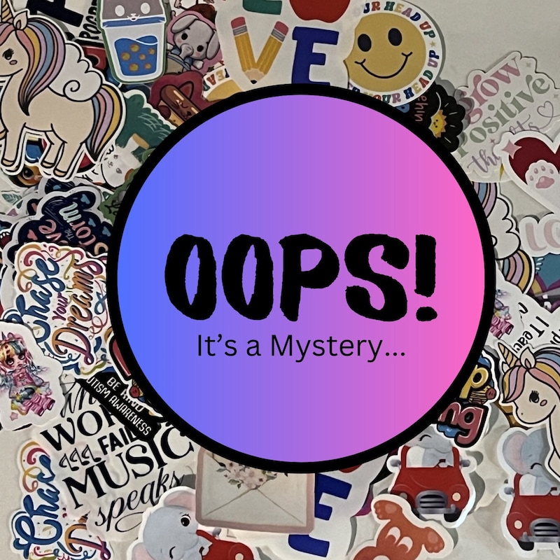 Oops Stickers - Etsy