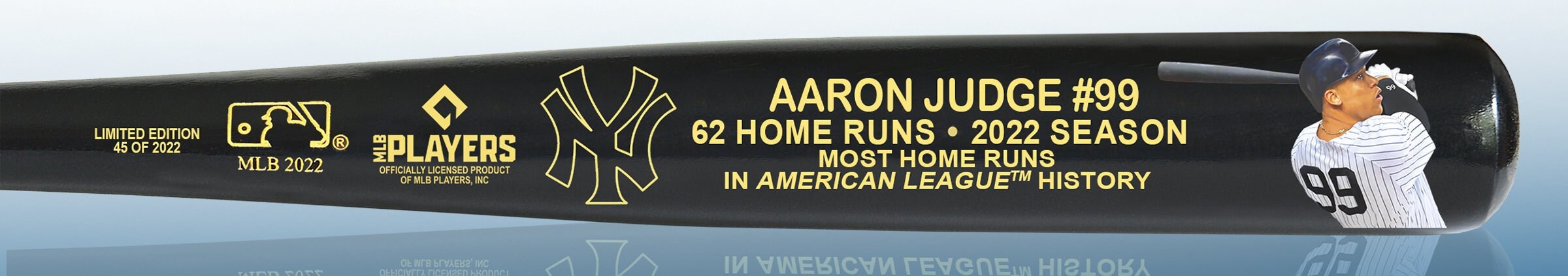 Aaron Judge Home Run Record Maple Art Bat - Etsy