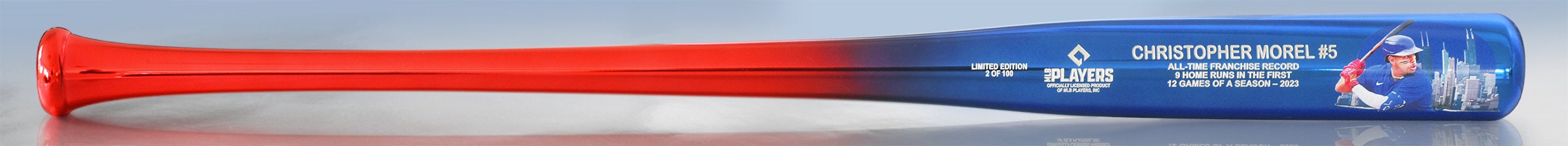 Christopher Morel Signed Franchise Home Run Record Chrome Splash Bat - Etsy
