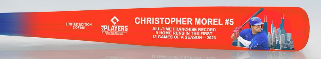 Christopher Morel Signed Franchise Home Run Record Extremum Bat - Etsy
