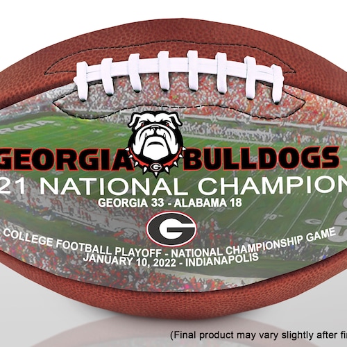 1980 Georgia Bulldogs National Champions Framed Front Page - Etsy
